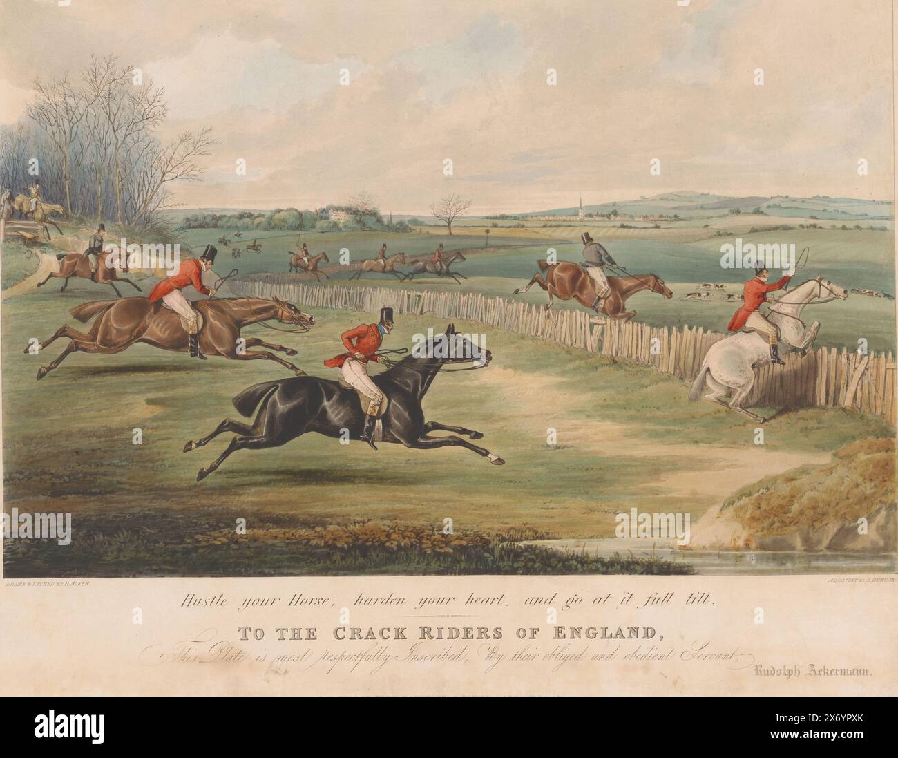 English hunting horse hi-res stock photography and images - Alamy