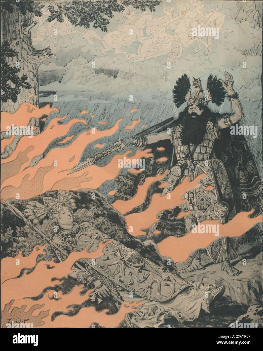 Richard wagners die walkure hi-res stock photography and images - Alamy