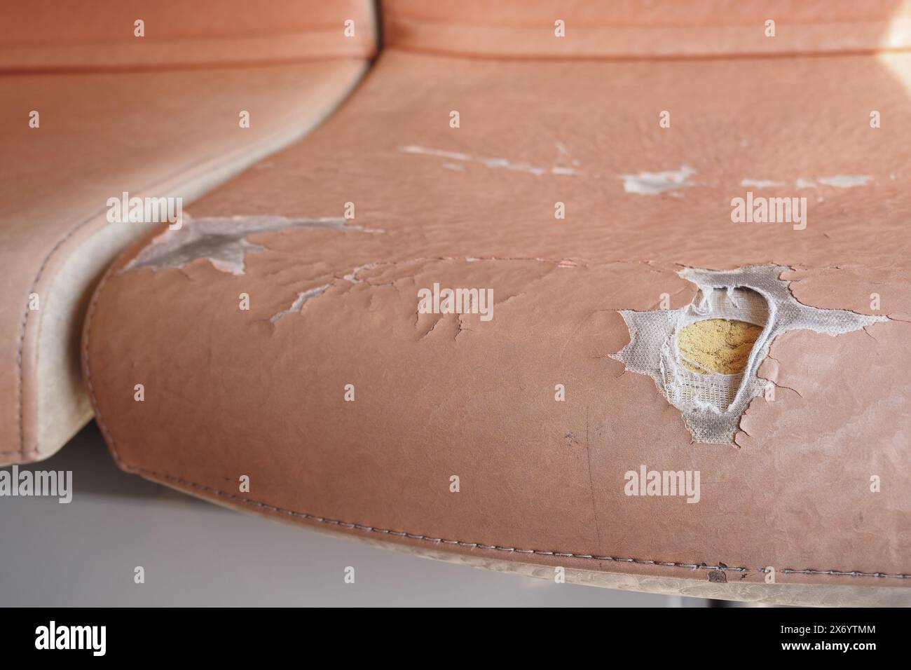 Artificial leather damaged texture hi-res stock photography and images ...