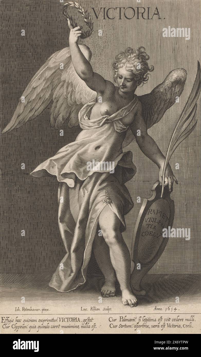 Allegory of Victory, Victoria (title on object), Victory (Victoria) as ...