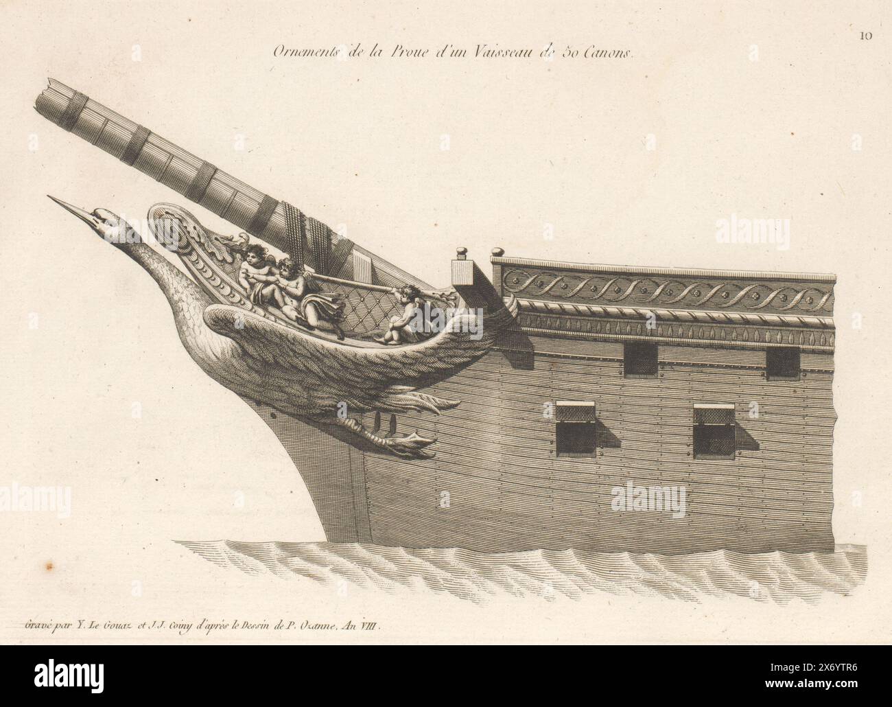 Ornements de la proue d hi-res stock photography and images - Alamy