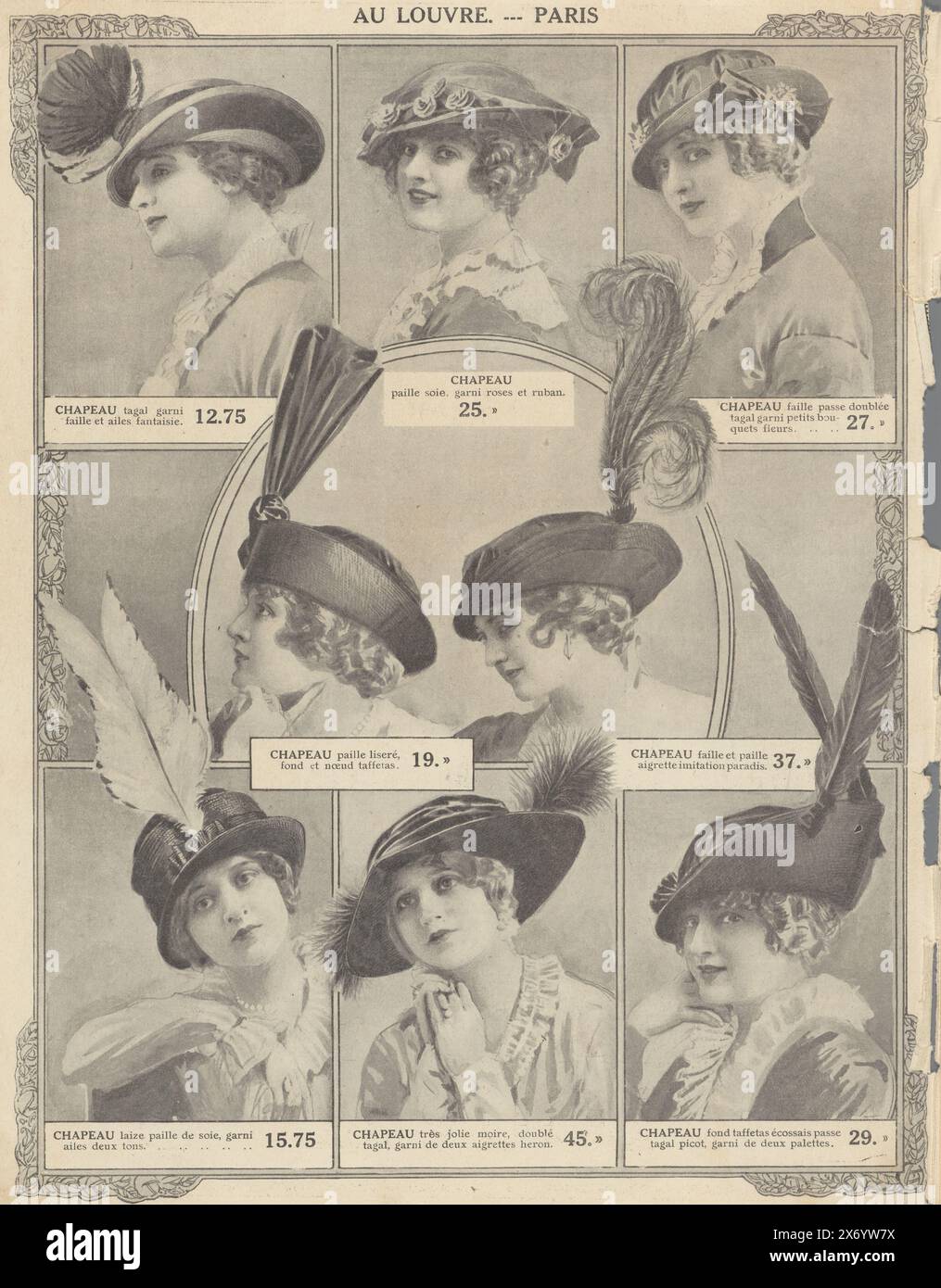 Eight different hats hi-res stock photography and images - Alamy