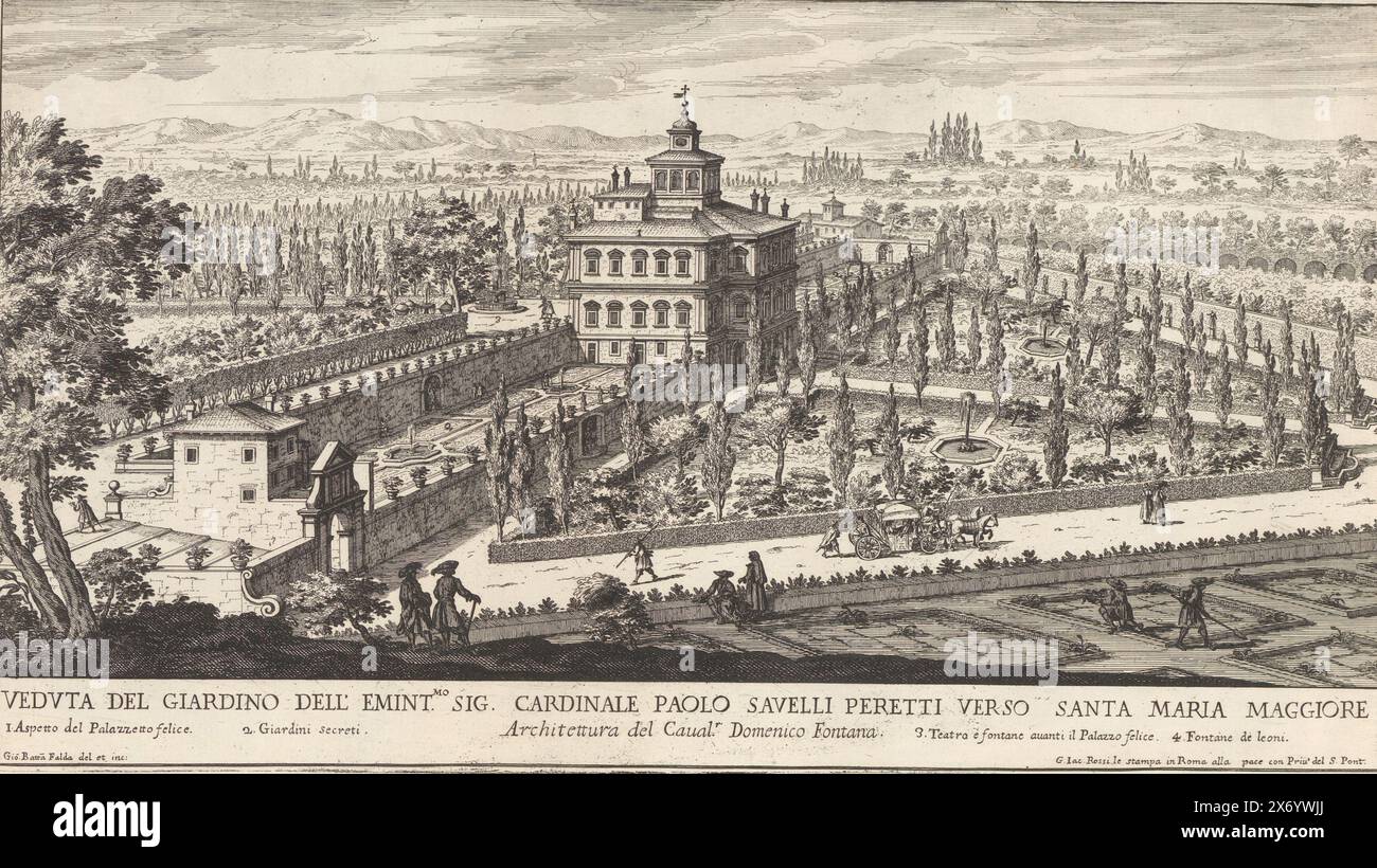 Veduta del giardino dell hi-res stock photography and images - Alamy