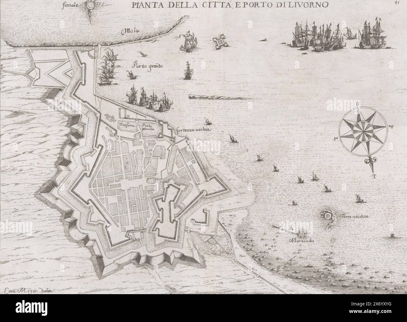 Pianta di livorno hi-res stock photography and images - Alamy