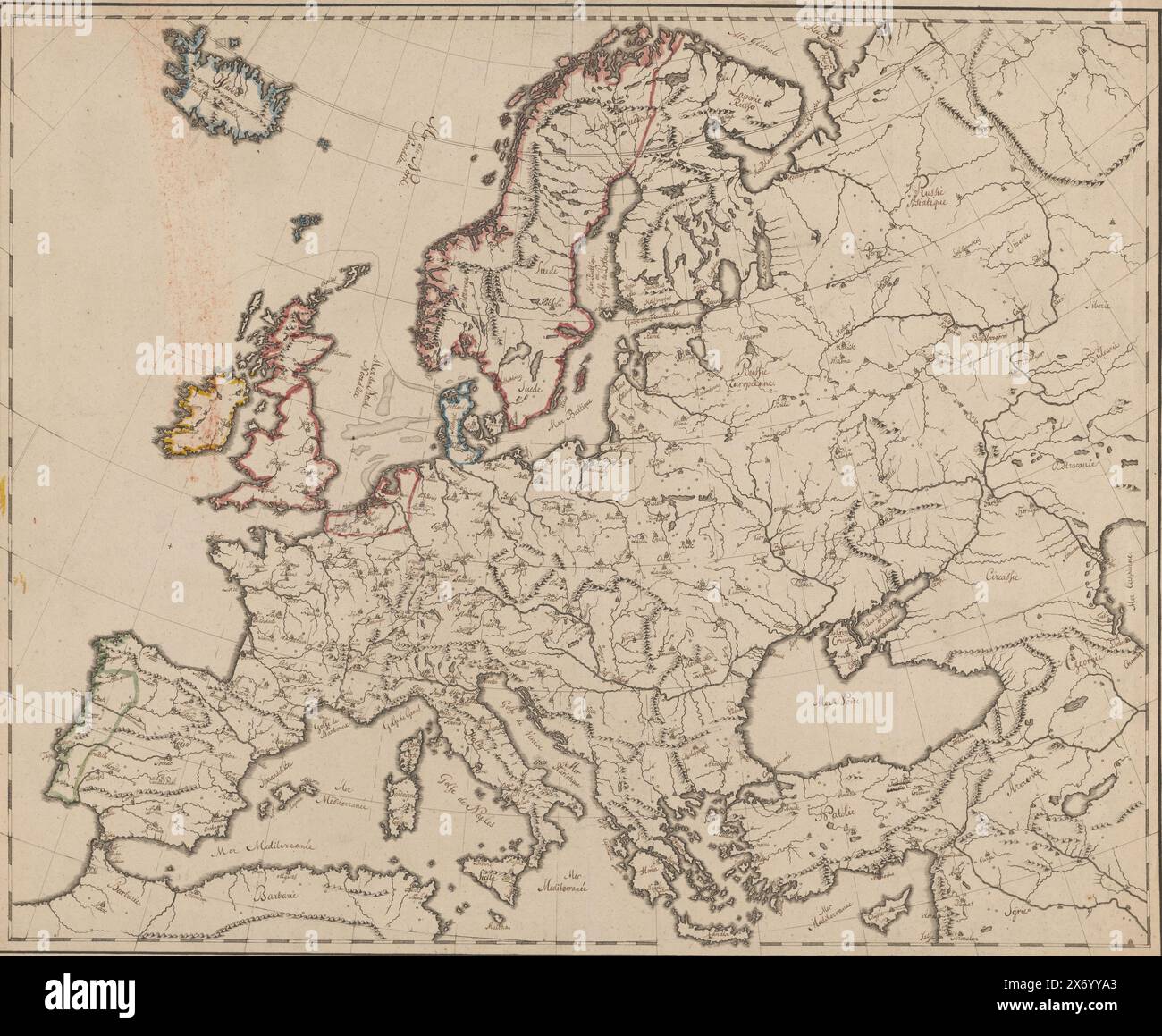 Black And White Map Of Europe 1700s What Was The Role Of The Royal