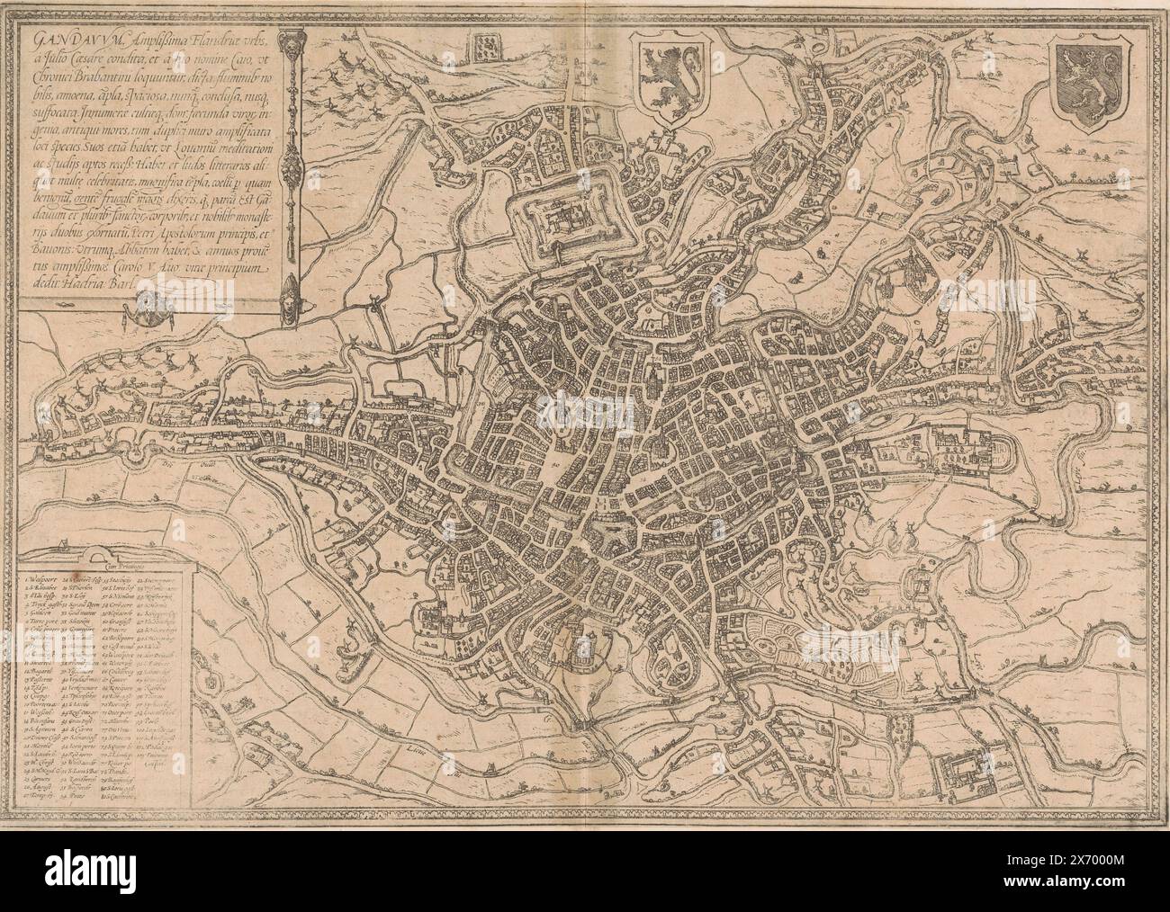 Philips galle map hi-res stock photography and images - Alamy