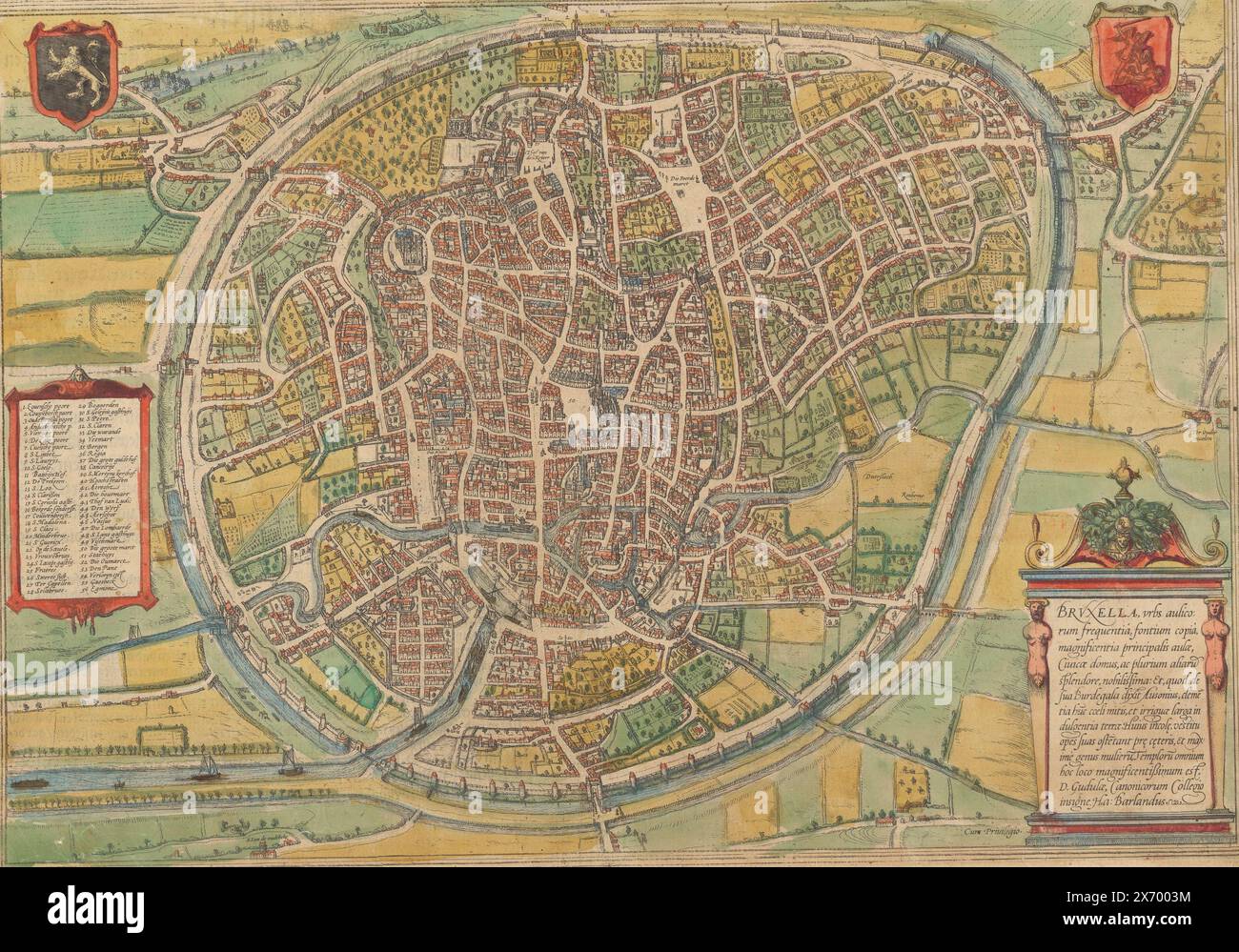 Georg braun map hi-res stock photography and images - Alamy
