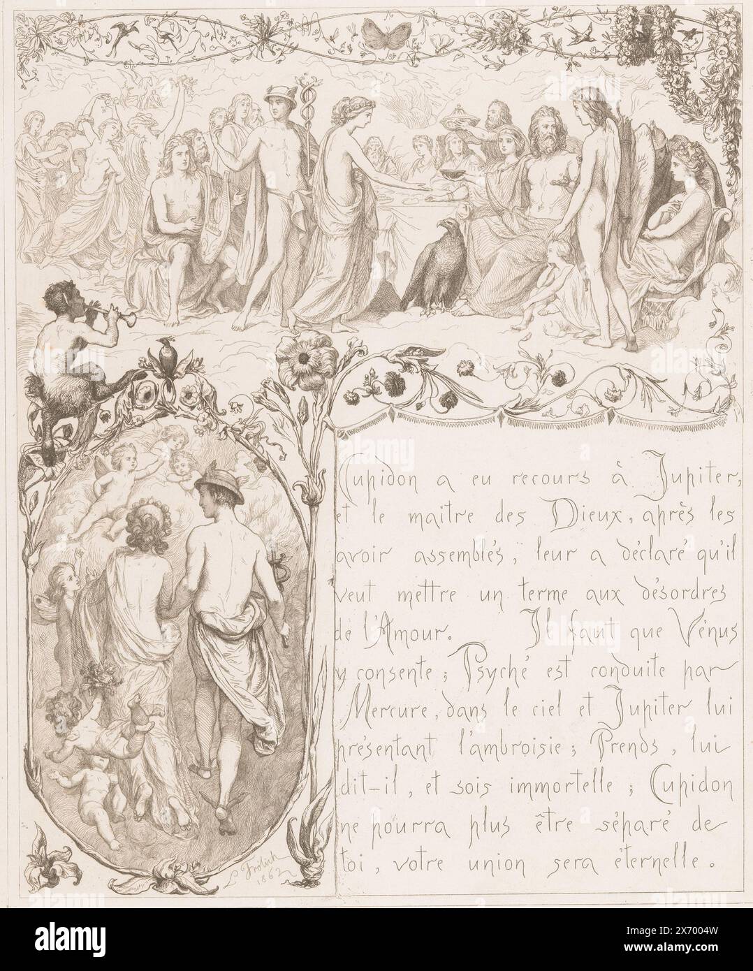 Amor and Psyche among the gods (series title), L'Amour et Psyché ...