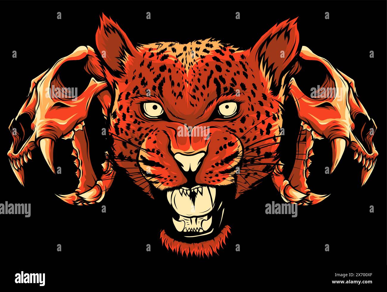 Leopard skull hi-res stock photography and images - Alamy