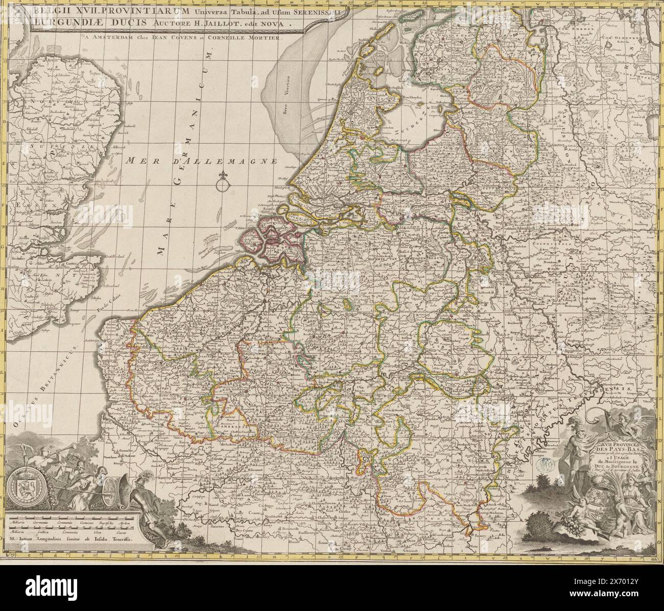 Belgii xvii provintiarum universa tabula ad usum serenissimi hi-res ...