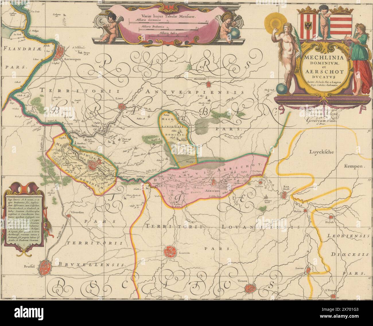 Mechelen map hi-res stock photography and images - Alamy