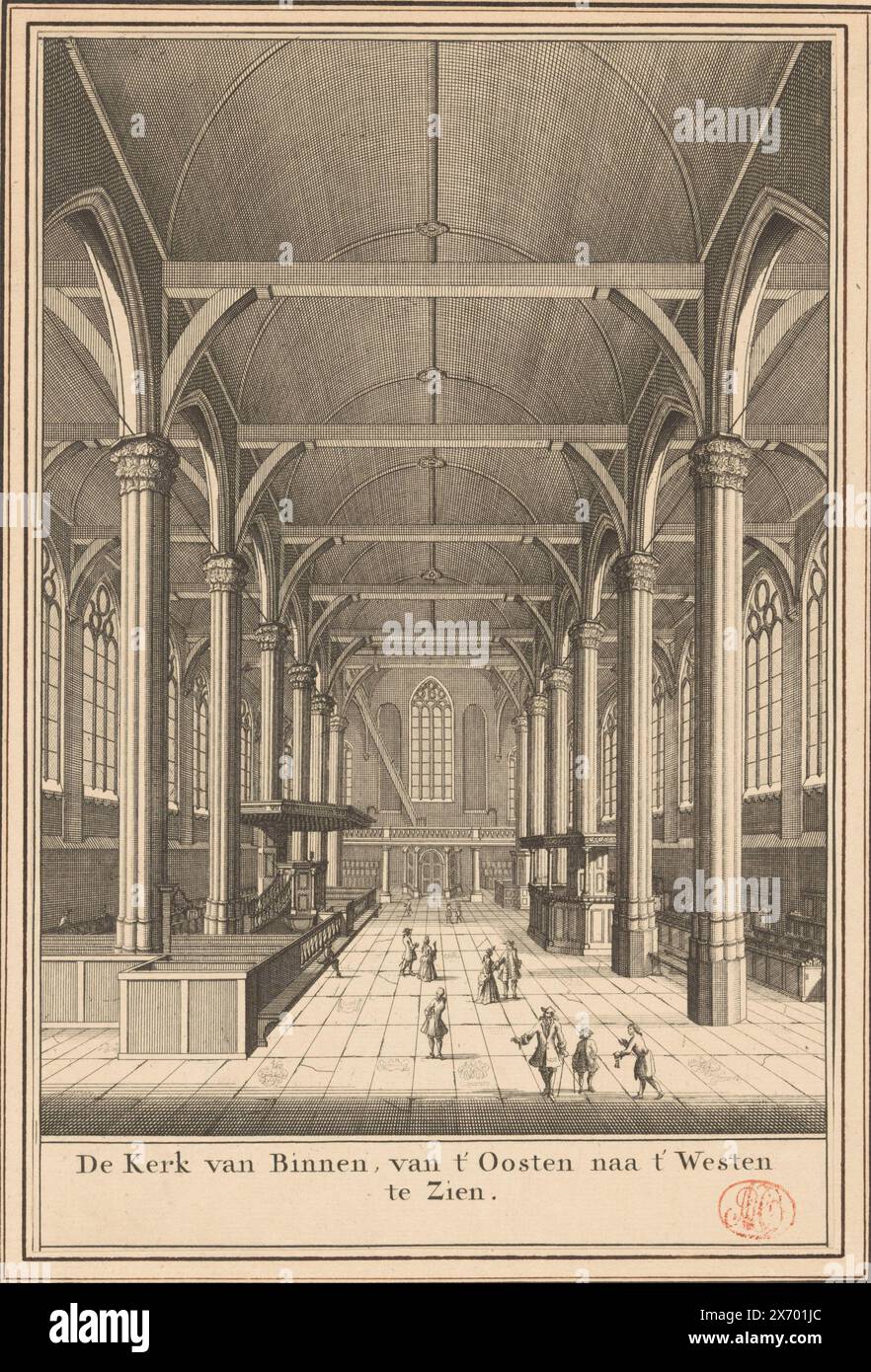 Interior of the Heilige Stede (Nieuwezijds Chapel), seen towards the ...