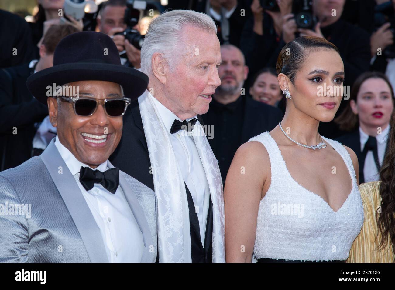 Cannes, France. 16th May, 2024. Giancarlo Esposito, Jon Voight and ...