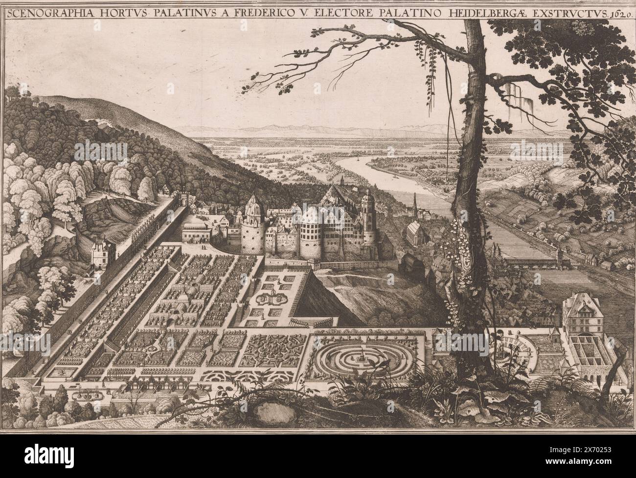 Scenographia hortus palatinus hi-res stock photography and images - Alamy