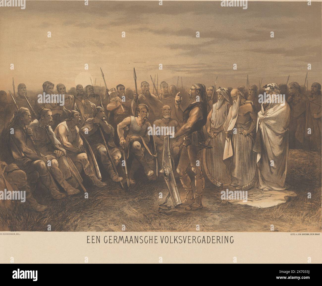 Germanic peoples meeting hi-res stock photography and images - Alamy