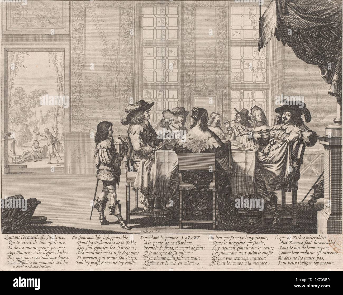 Parable of the rich man and poor lazarus hi-res stock photography and ...