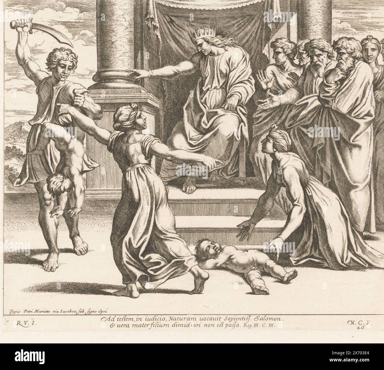 Judgment of solomon raphael hi-res stock photography and images - Alamy