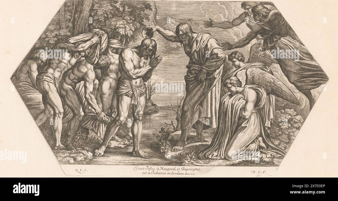 Baptism of Christ, Raphael Bible (series title), Sacrae Historiae Acta ...