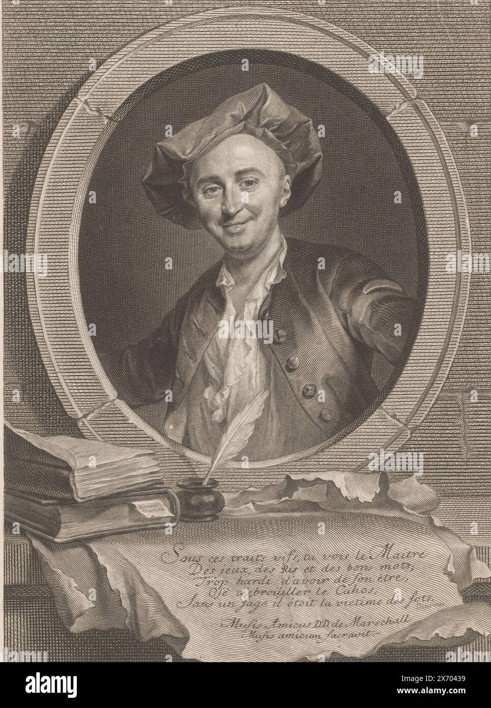 Portrait of julien offray de la mettrie hi-res stock photography and ...