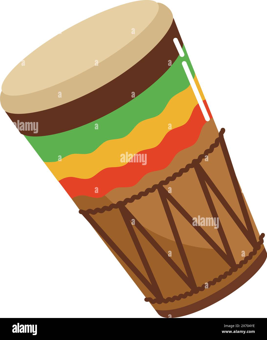 reggae african drum Stock Vector Image & Art - Alamy