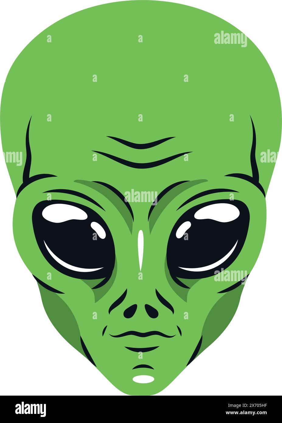 alien face design Stock Vector Image & Art - Alamy