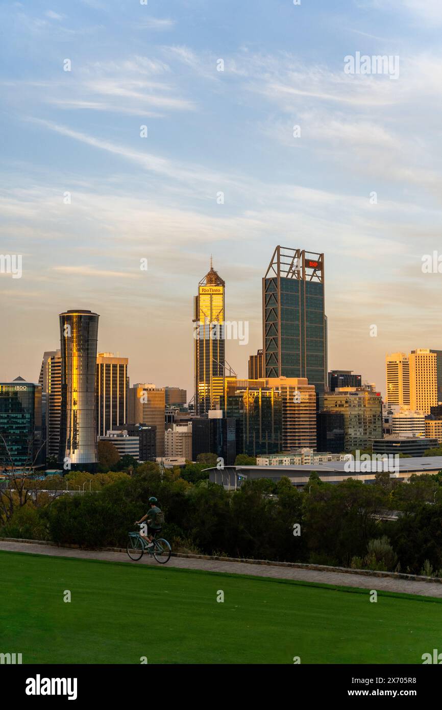 Perth City Landscape Stock Photo - Alamy