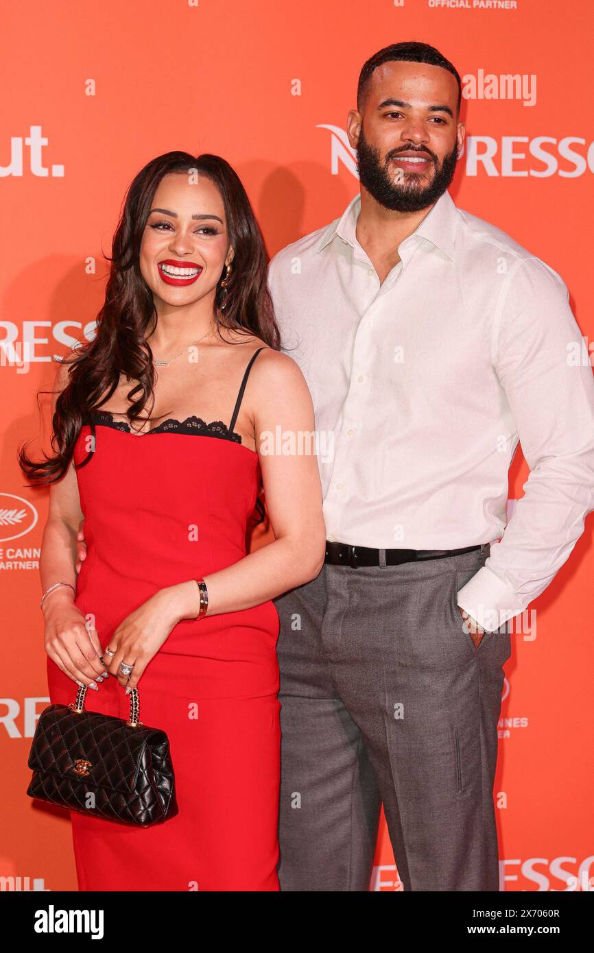 Cannes, France. 16th May, 2024. Kristy Scott, Desmond Scott attend the ...