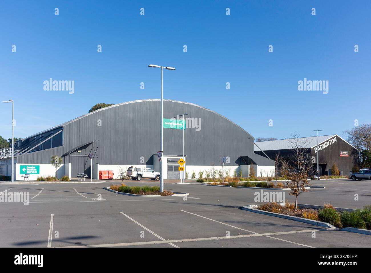 Sport sporting arenas cowles stadium and badminton canterbury sp hi-res ...