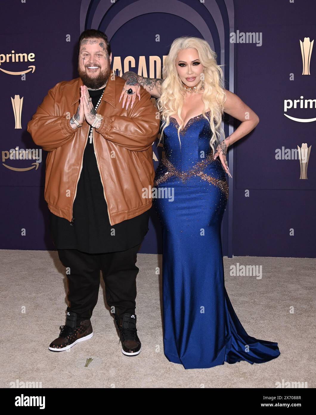 Friso, USA. 16th May, 2024. Jelly Roll and Bunnie DeFord arriving at ...