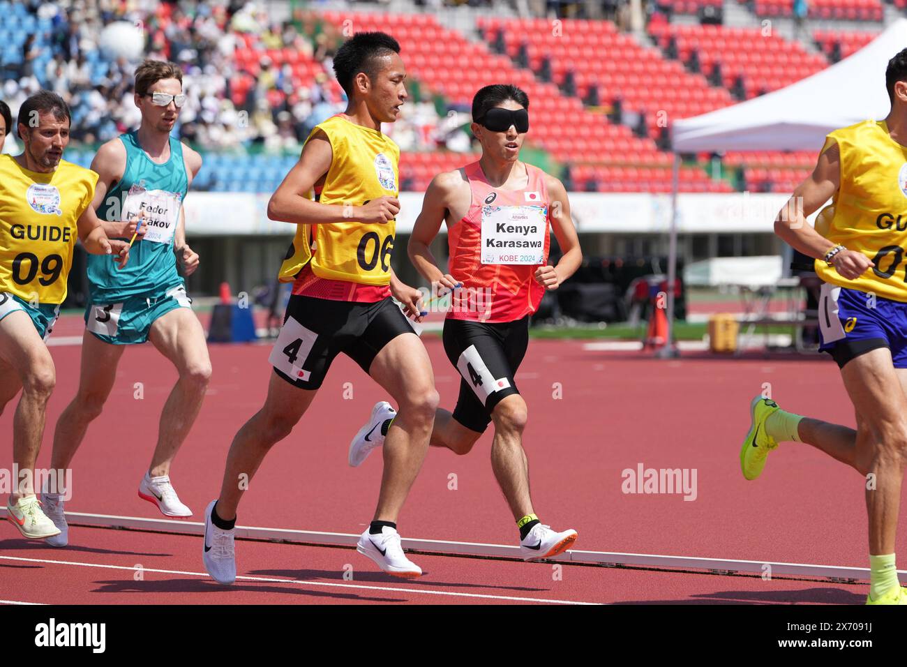 Hyogo, Japan. 17th May, 2024. Kenya Karasawa (JPN) Athletics : Kobe ...