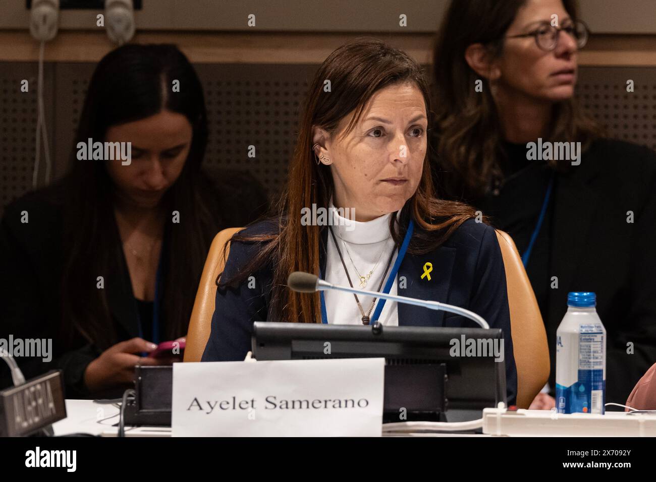 Ayelet Samerano, mother of Yonatan Samerano, whose body was kidnapped ...