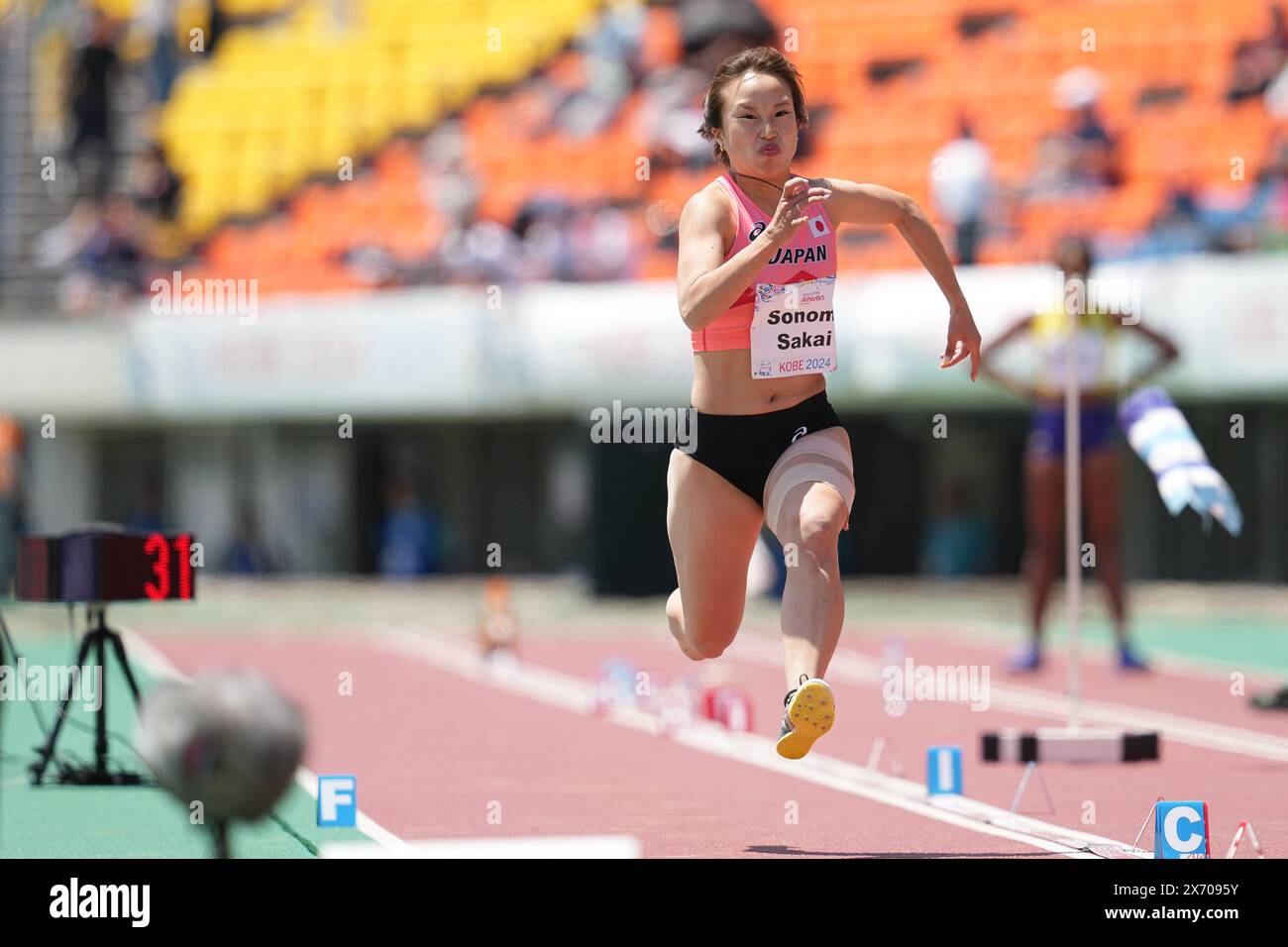 Hyogo, Japan. 17th May, 2024. Sonomi Sakai (JPN) Athletics : Kobe 2024 ...