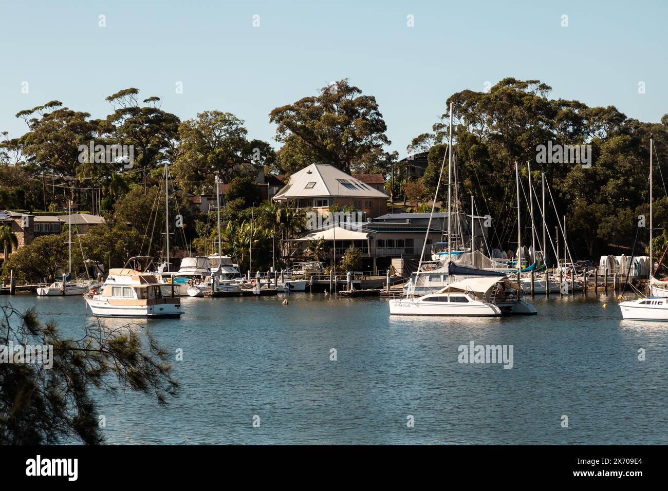 Residential properties overlooking Bayview Dog Park, Rowland Reserve ...