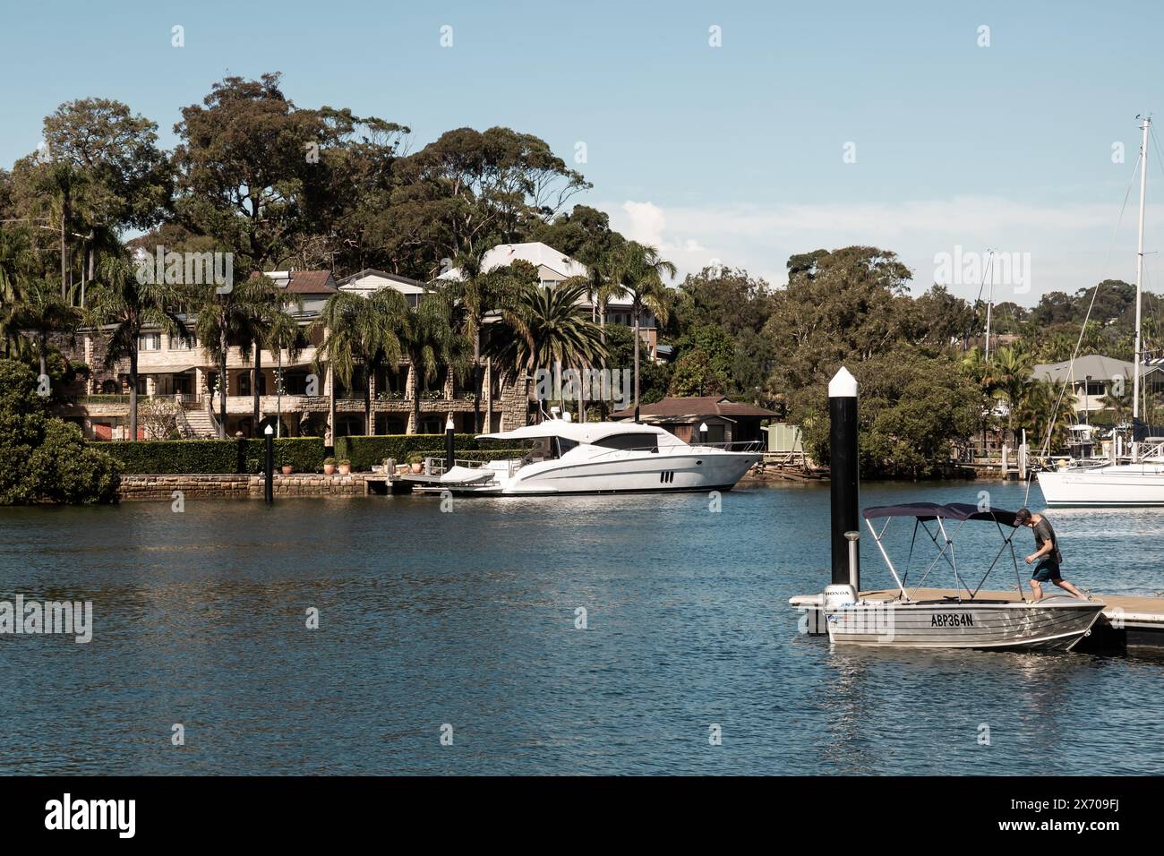 Residential properties overlooking Bayview Dog Park, Rowland Reserve ...