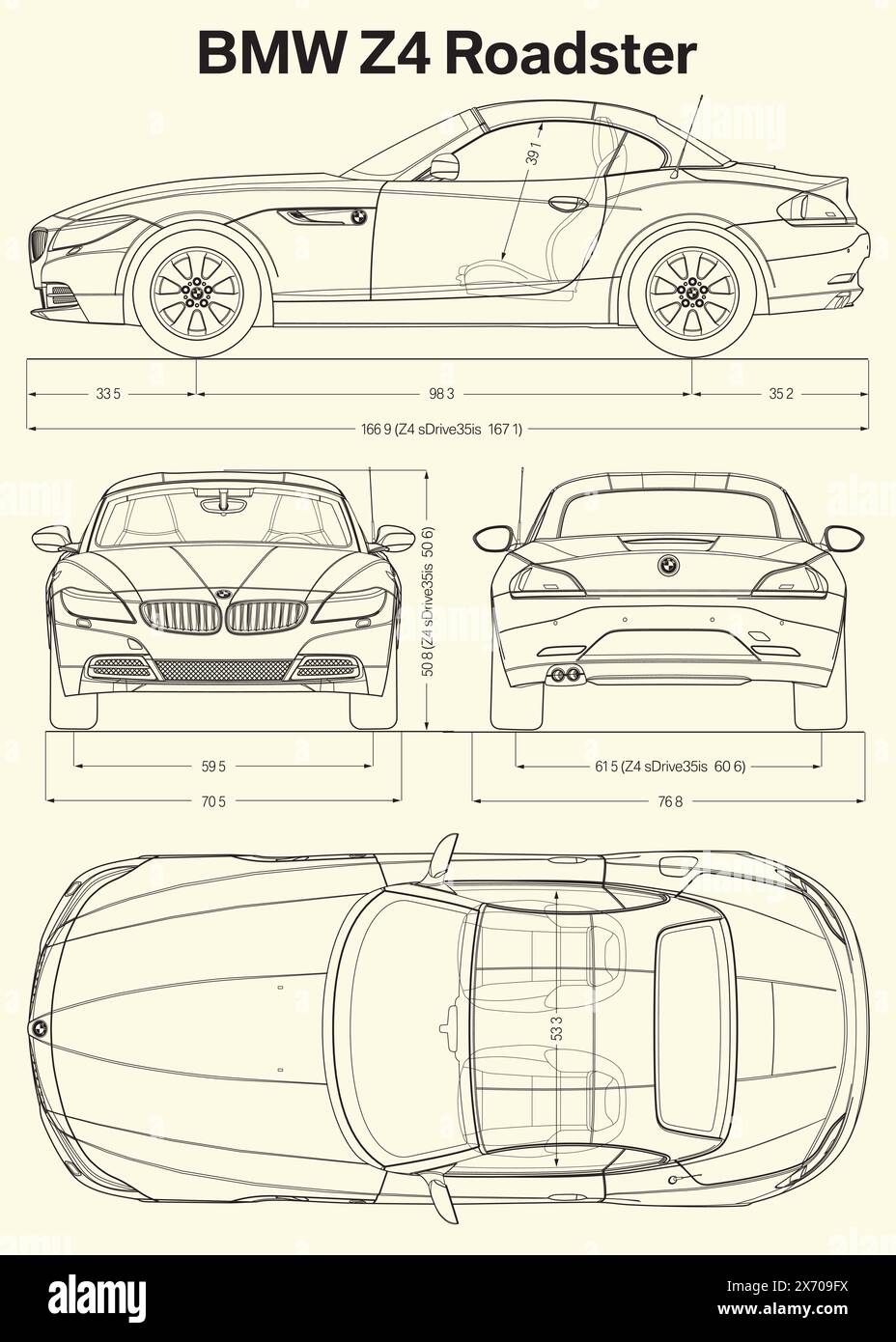 Bmw z4 Stock Vector Images - Alamy