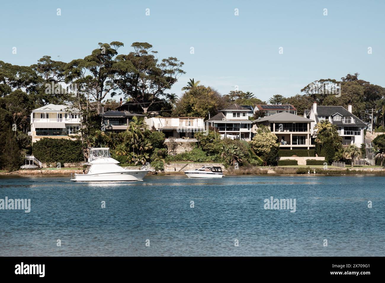 Residential properties overlooking Bayview Dog Park, Rowland Reserve ...