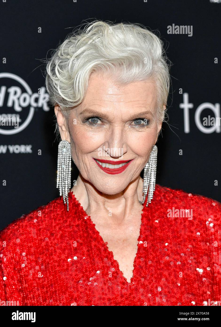 Maye Musk attends the Sports Illustrated Swimsuit 60th anniversary 2024 ...