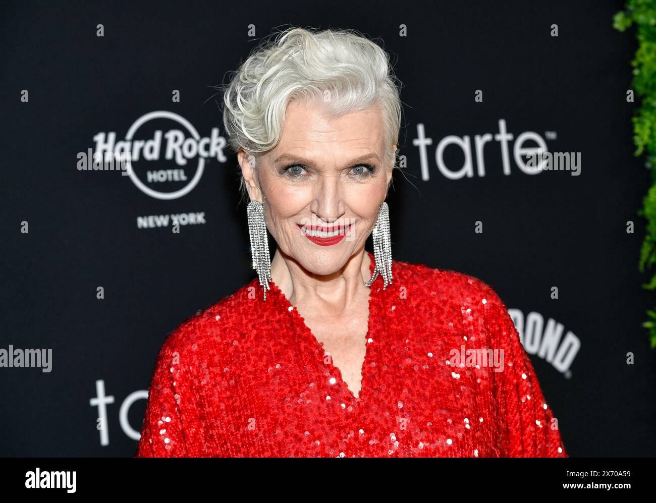 Maye Musk attends the Sports Illustrated Swimsuit 60th anniversary 2024 ...