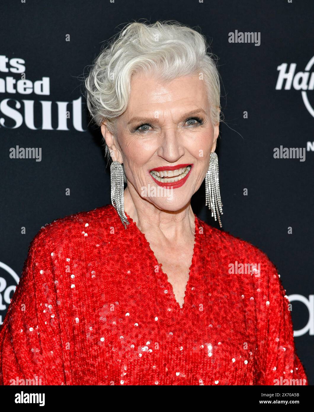 Maye Musk attends the Sports Illustrated Swimsuit 60th anniversary 2024 ...