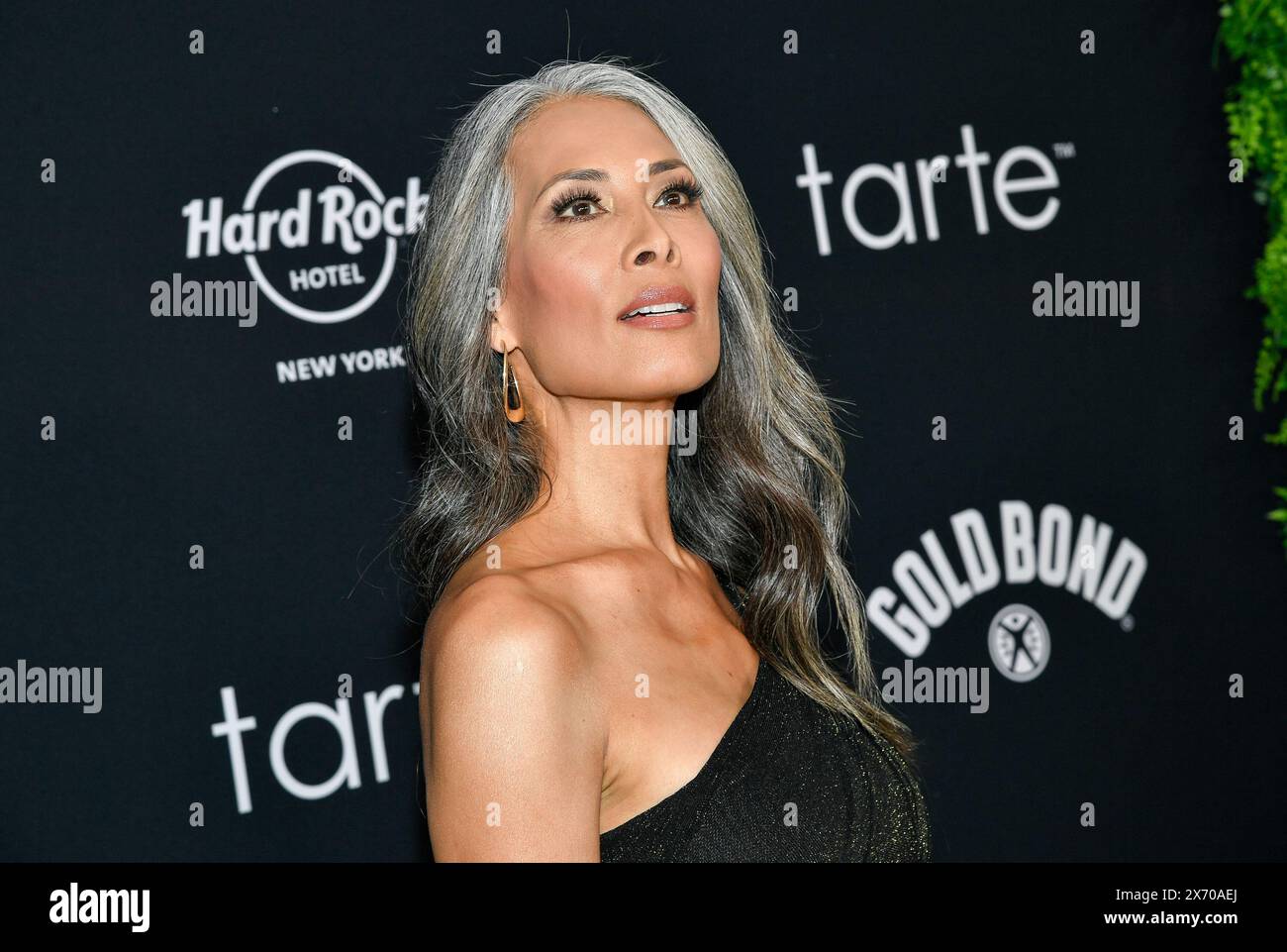 Nina Cash attends the Sports Illustrated Swimsuit 60th anniversary 2024 ...