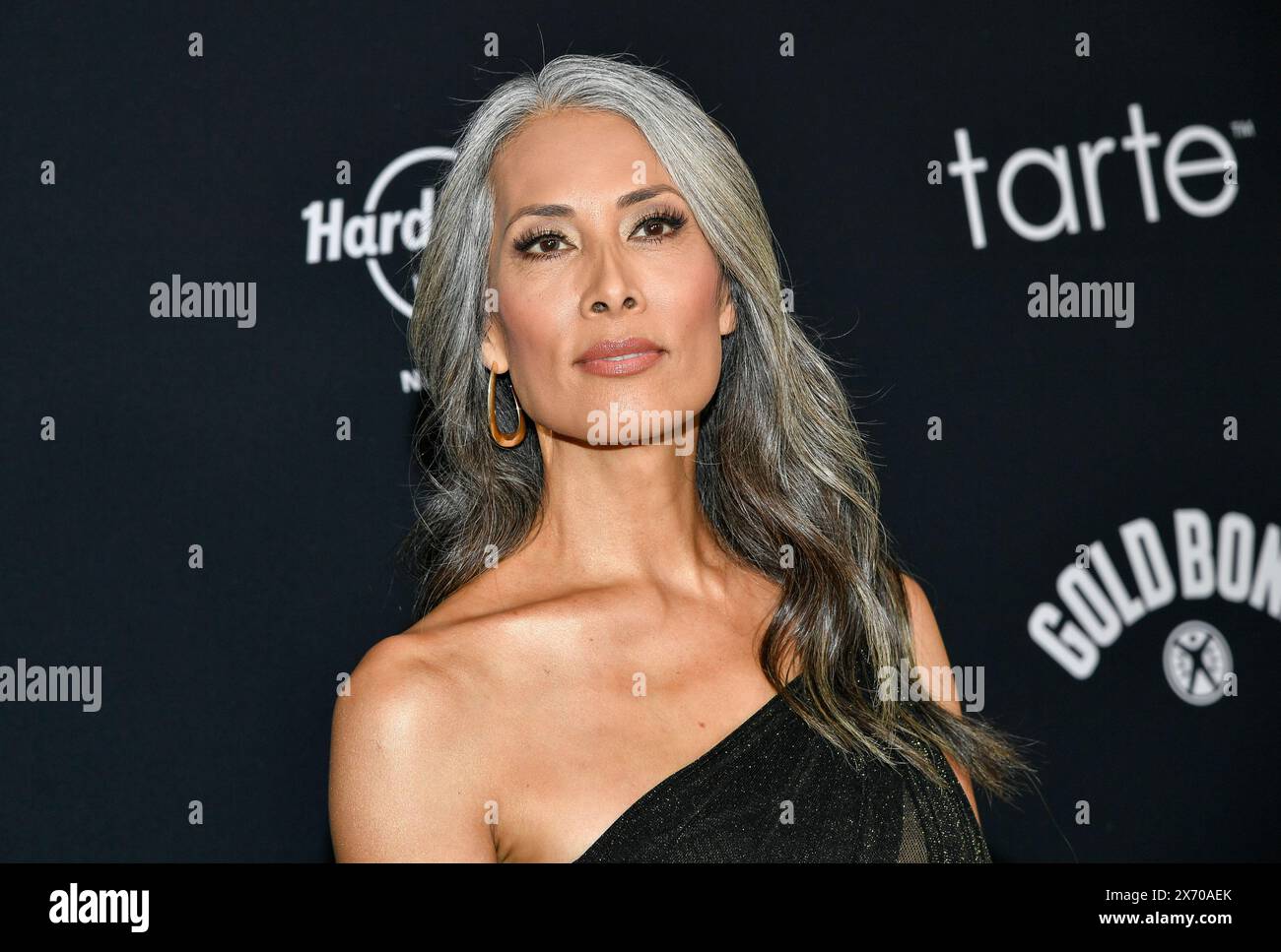 Nina Cash attends the Sports Illustrated Swimsuit 60th anniversary 2024 ...