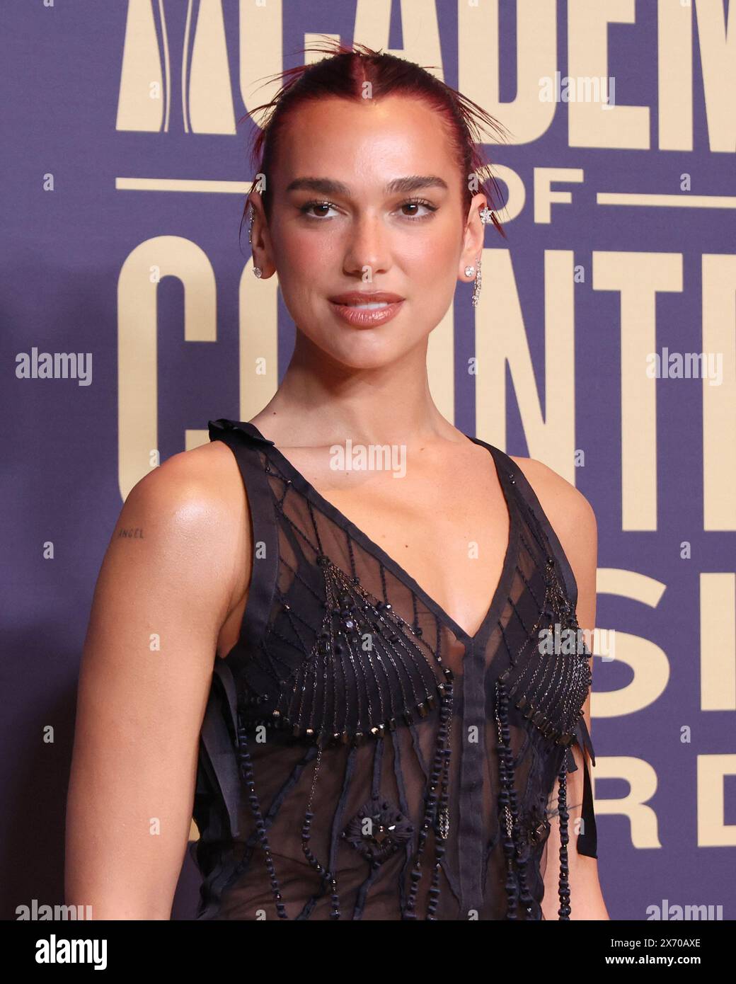 Friso, USA. 16th May, 2024. Dua Lipa in the pressroom at the 59th ...