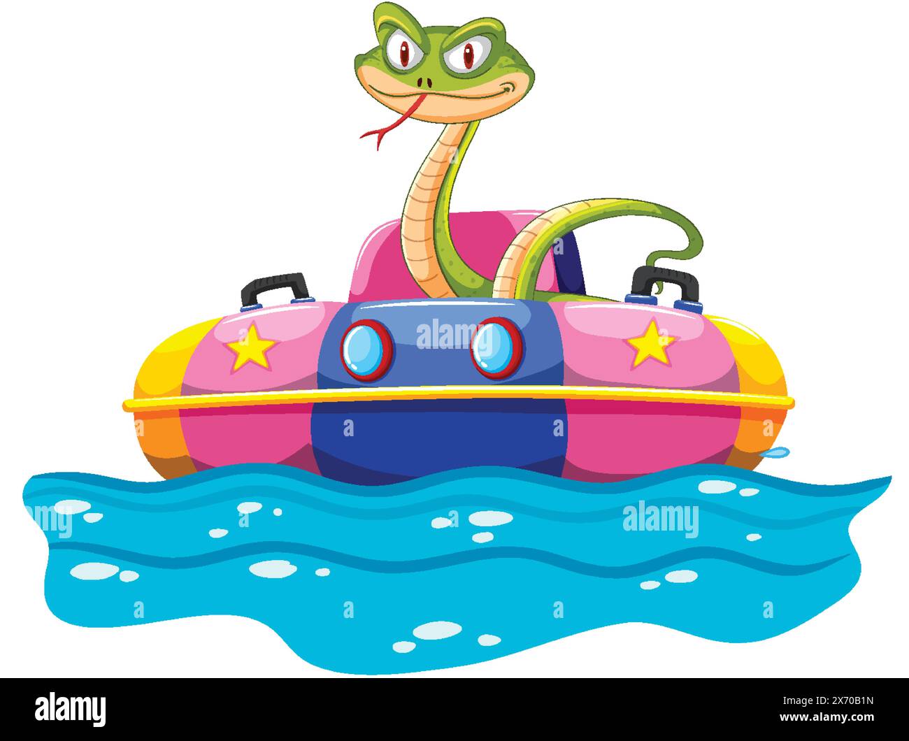 Family boating Stock Vector Images - Alamy