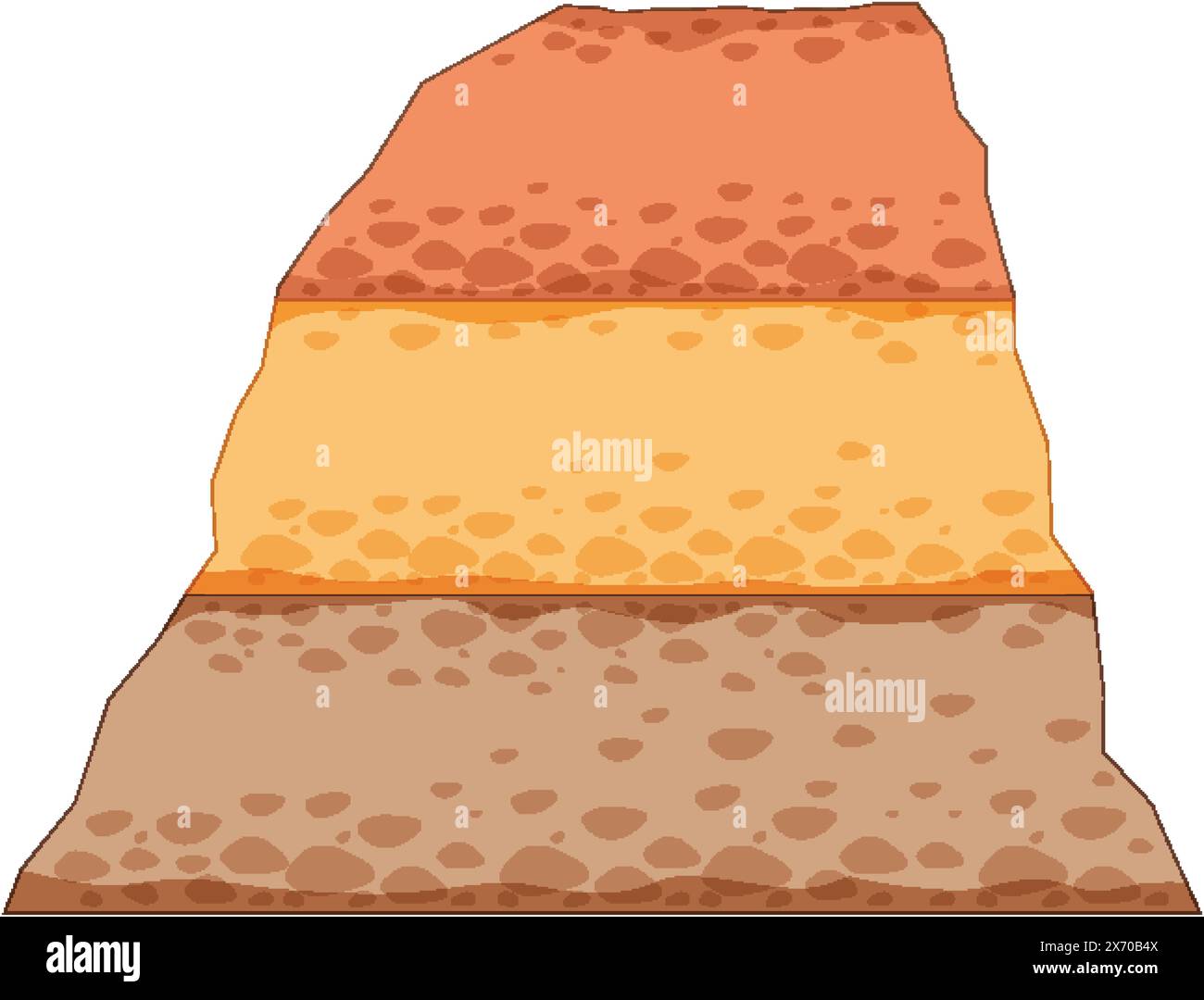 Vector illustration of stratified soil layers Stock Vector Image & Art ... Vector illustration of stratified soil layers Stock Vector Image & Art ...