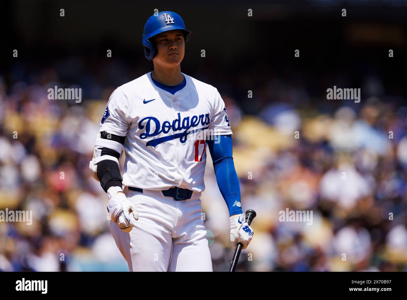 LOS ANGELES, CA - MAY 08: Los Angeles Dodgers two-way player Shohei ...
