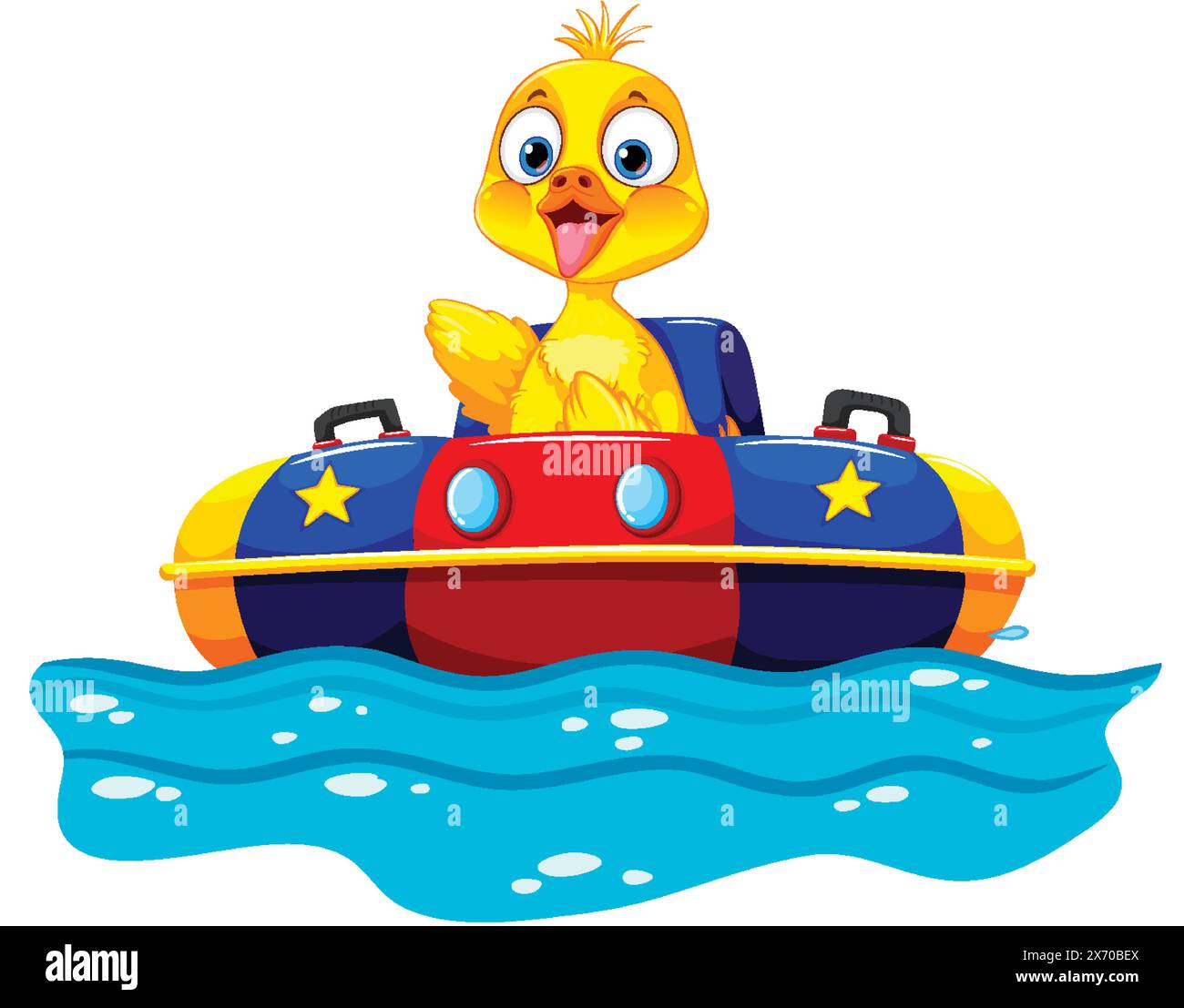 Family friendly amusement ride Cut Out Stock Images & Pictures - Alamy