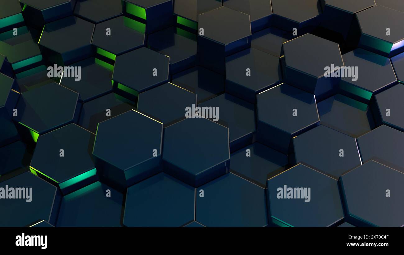 Abstract hexagonal background hi-res stock photography and images - Alamy