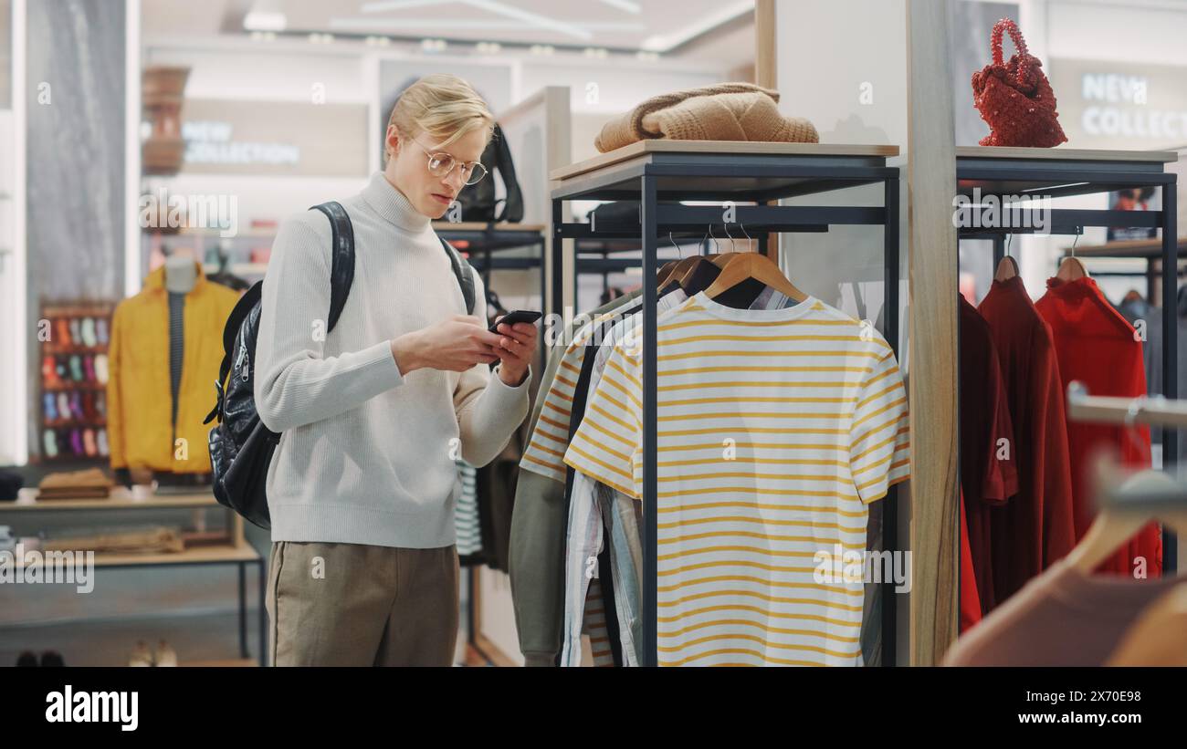 Comparing clothes store hi-res stock photography and images - Alamy