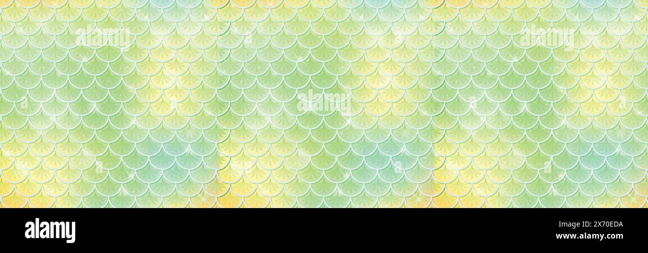 Colorful overlapping scales in a seamless design Stock Vector Image ...