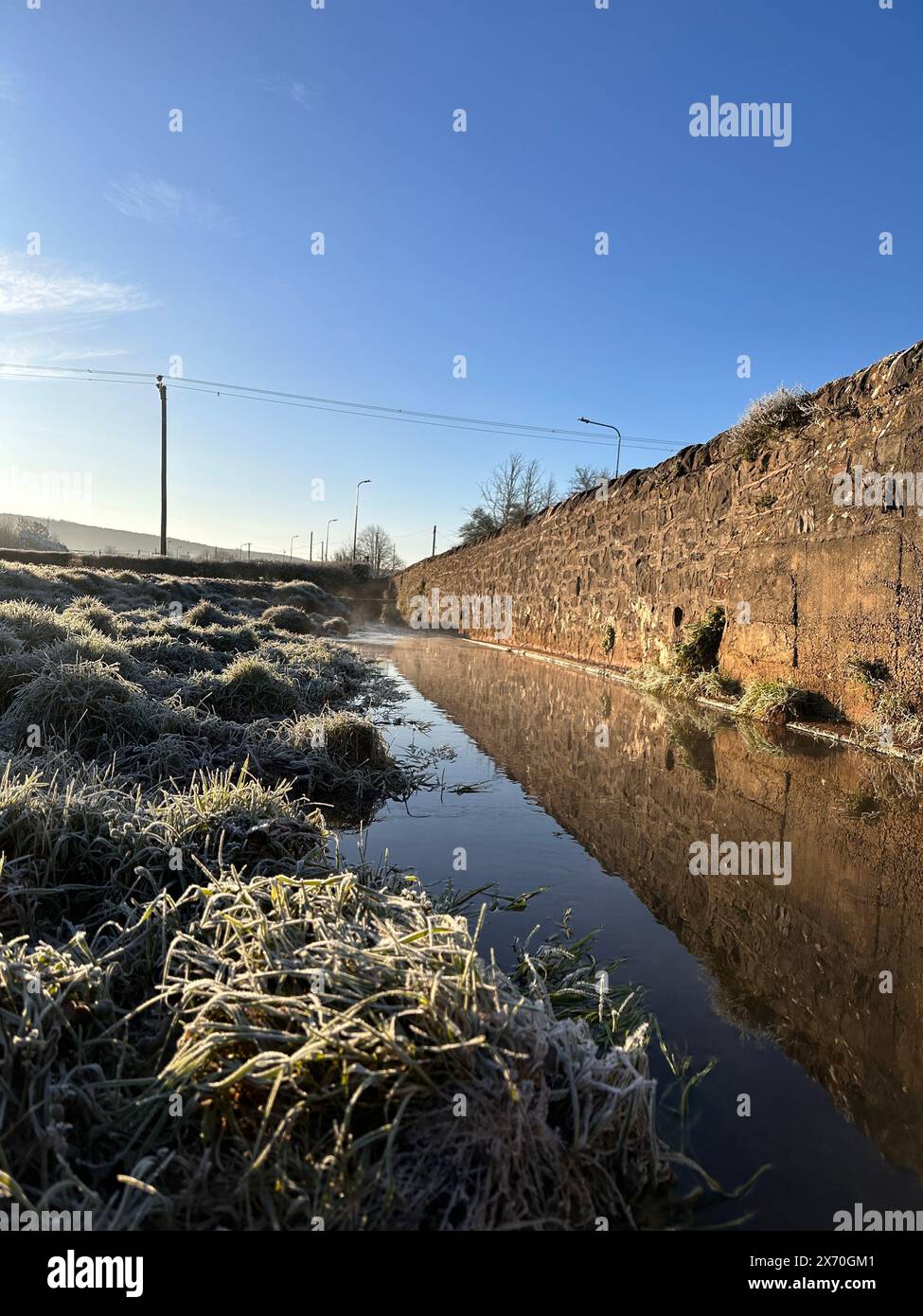 The side of a river Stock Photo - Alamy